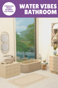You Need These Pieces of Sims 4 Bathroom CC In Your Game - Ultimate ...