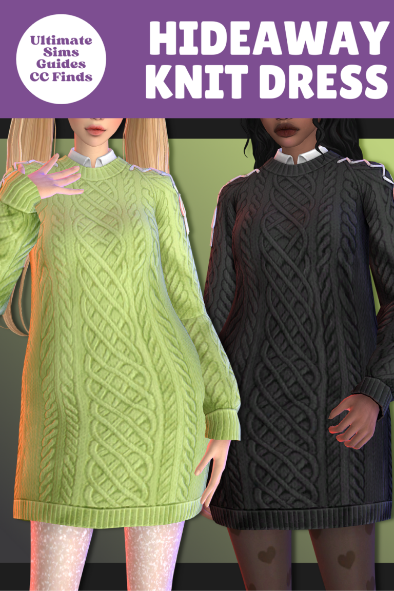 The Best Knit & Crochet Sims 4 CC Finds – Ultimate Sims Guides