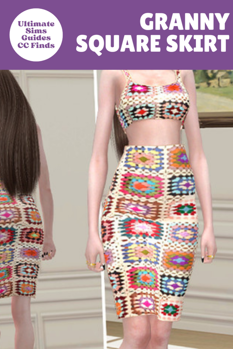 The Best Knit & Crochet Sims 4 CC Finds - Ultimate Sims Guides