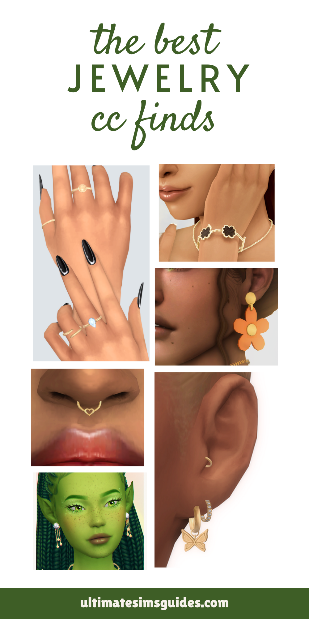 You Need These Gorgeous Pieces of Sims 4 CC Jewelry – Ultimate Sims Guides