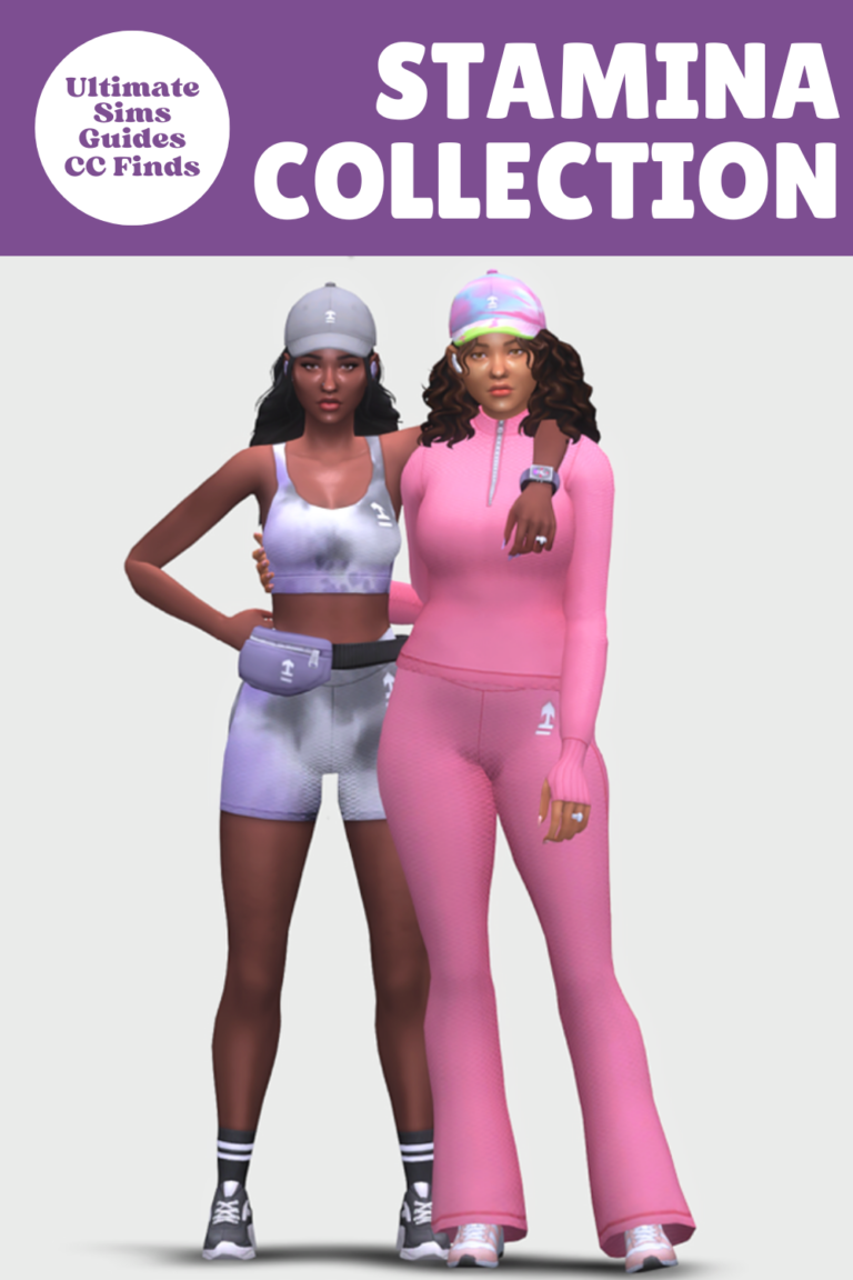 These Are The Cutest Sims 4 CC Athletic Clothes Out There - Ultimate ...