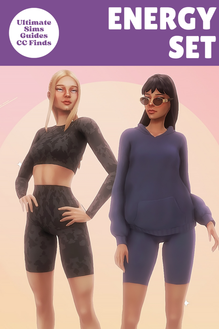 These Are The Cutest Sims 4 CC Athletic Clothes Out There - Ultimate ...