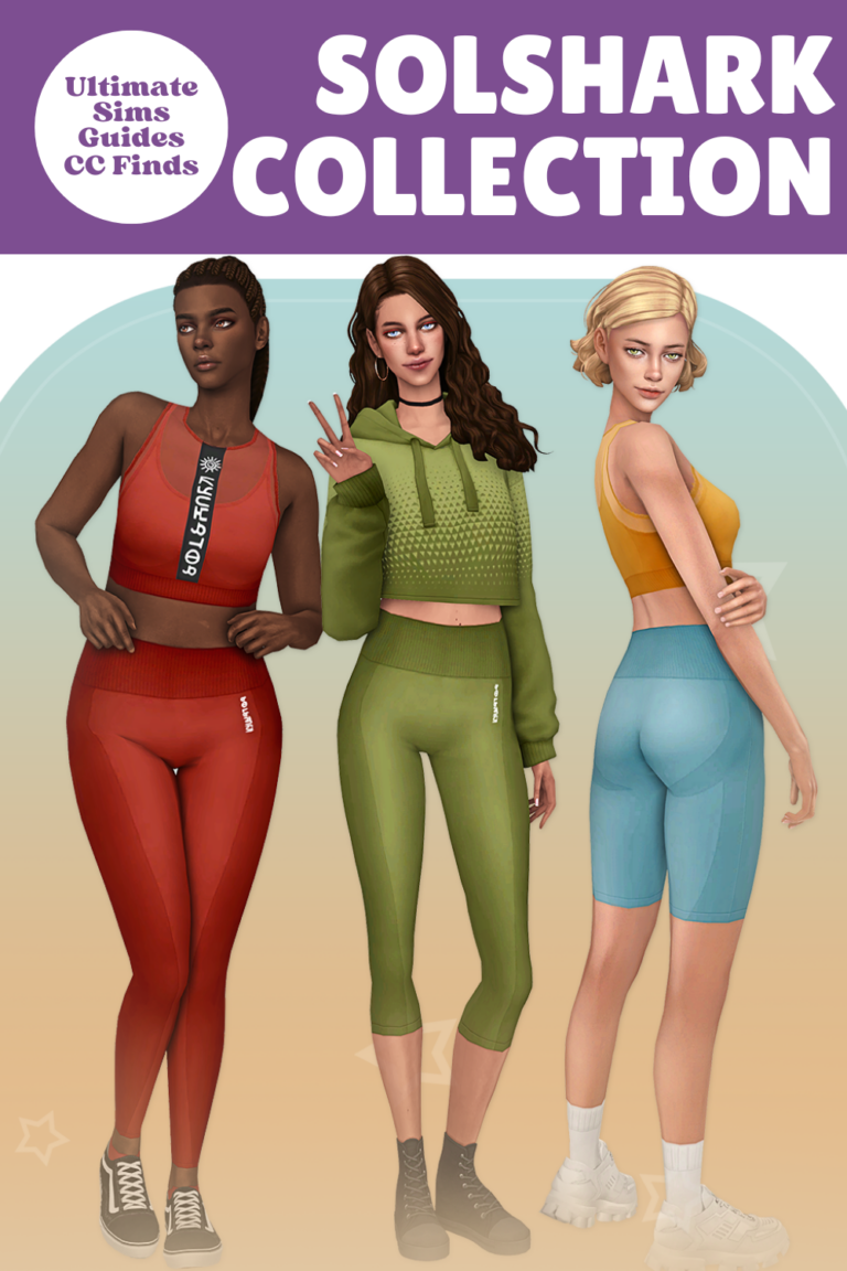 These Are The Cutest Sims 4 CC Athletic Clothes Out There - Ultimate ...