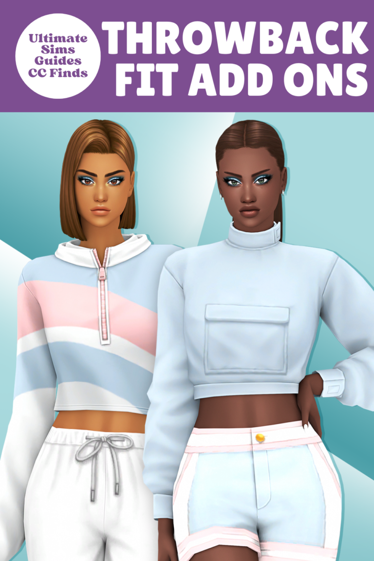 These Are The Cutest Sims 4 CC Athletic Clothes Out There - Ultimate ...