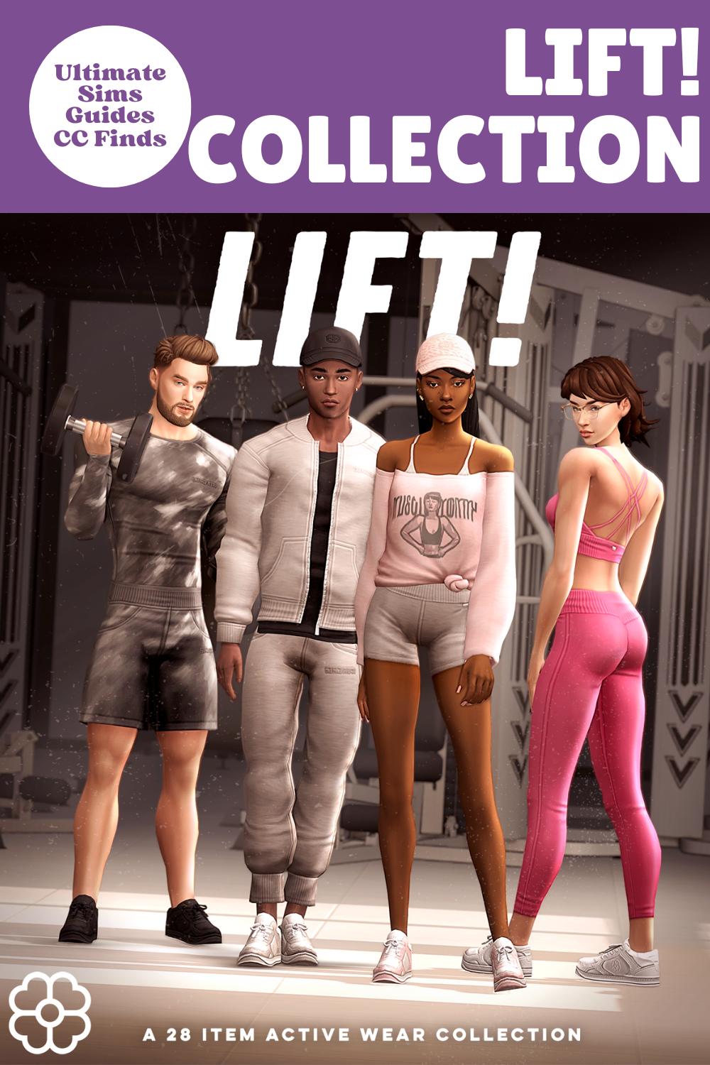 These Are The Cutest Sims 4 CC Athletic Clothes Out There - Ultimate ...