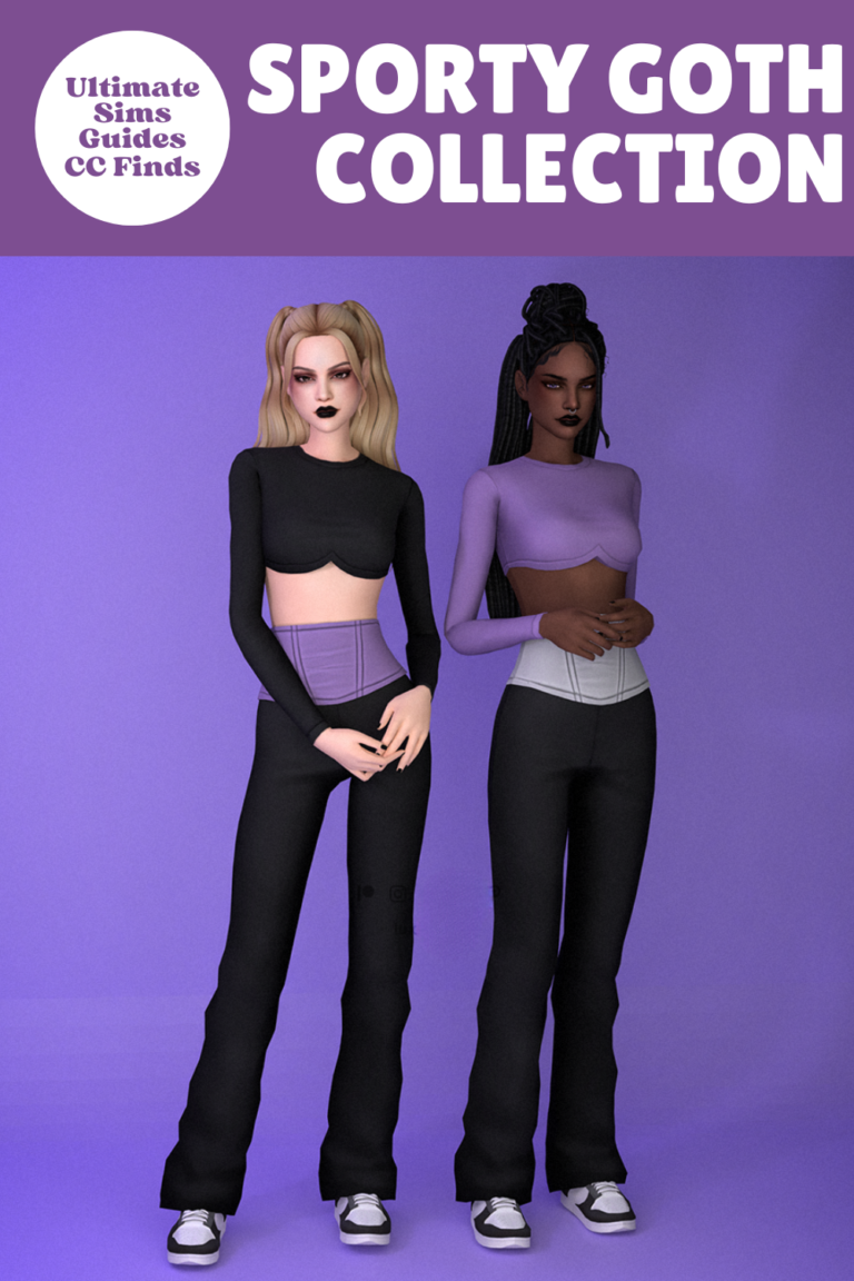 These Are The Cutest Sims 4 CC Athletic Clothes Out There - Ultimate ...