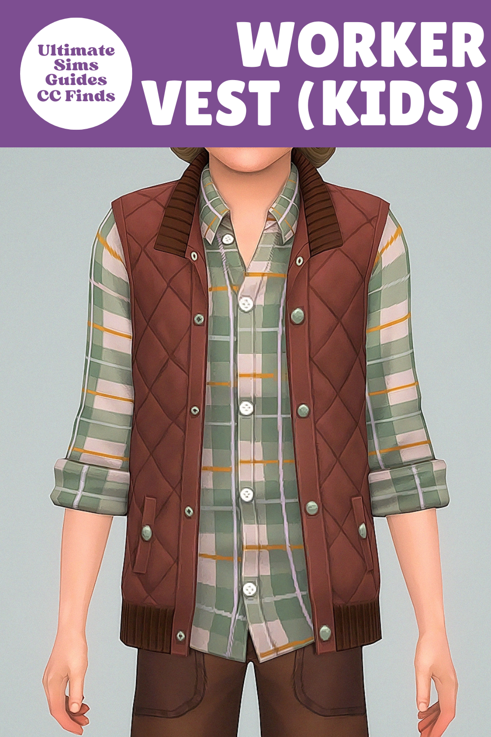 These Are The Cutest Sims 4 CC Vests Out There - Ultimate Sims Guides