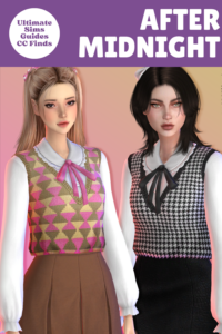 These Are The Cutest Sims 4 CC Vests Out There - Ultimate Sims Guides