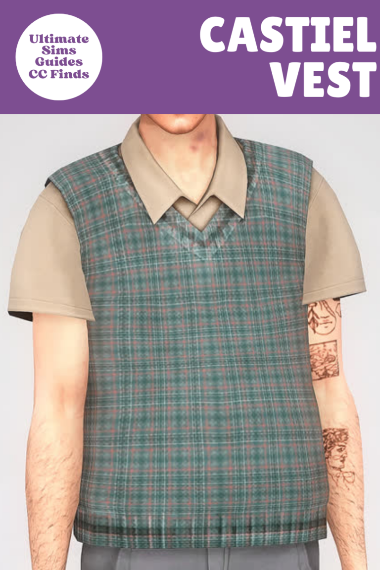 These Are The Cutest Sims 4 CC Vests Out There - Ultimate Sims Guides