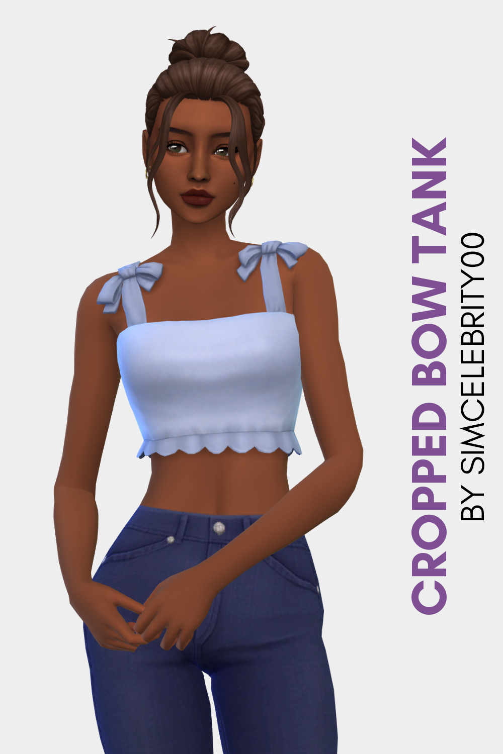 Check Out These Gorgeous Sims 4 CC Tank Tops - Ultimate Sims Guides