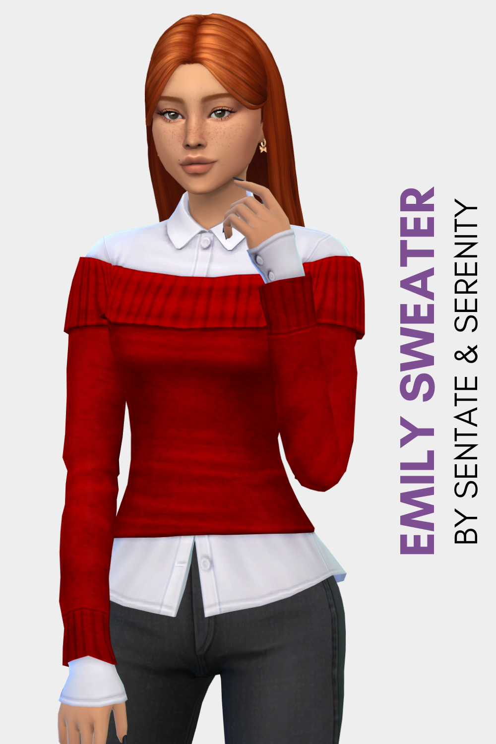 You Need These Gorgeous Sims 4 CC Layered Tops - Ultimate Sims Guides