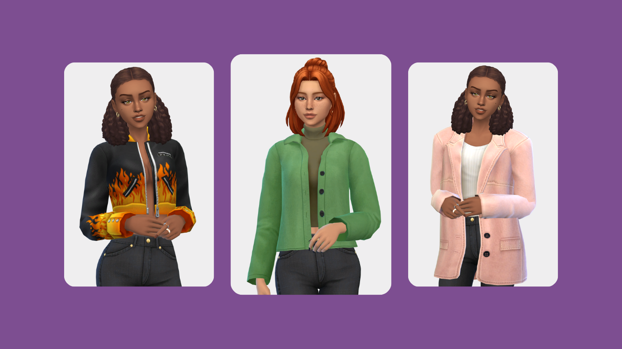 You Need to Check Out These Gorgeous Sims 4 CC Jackets - Ultimate Sims ...