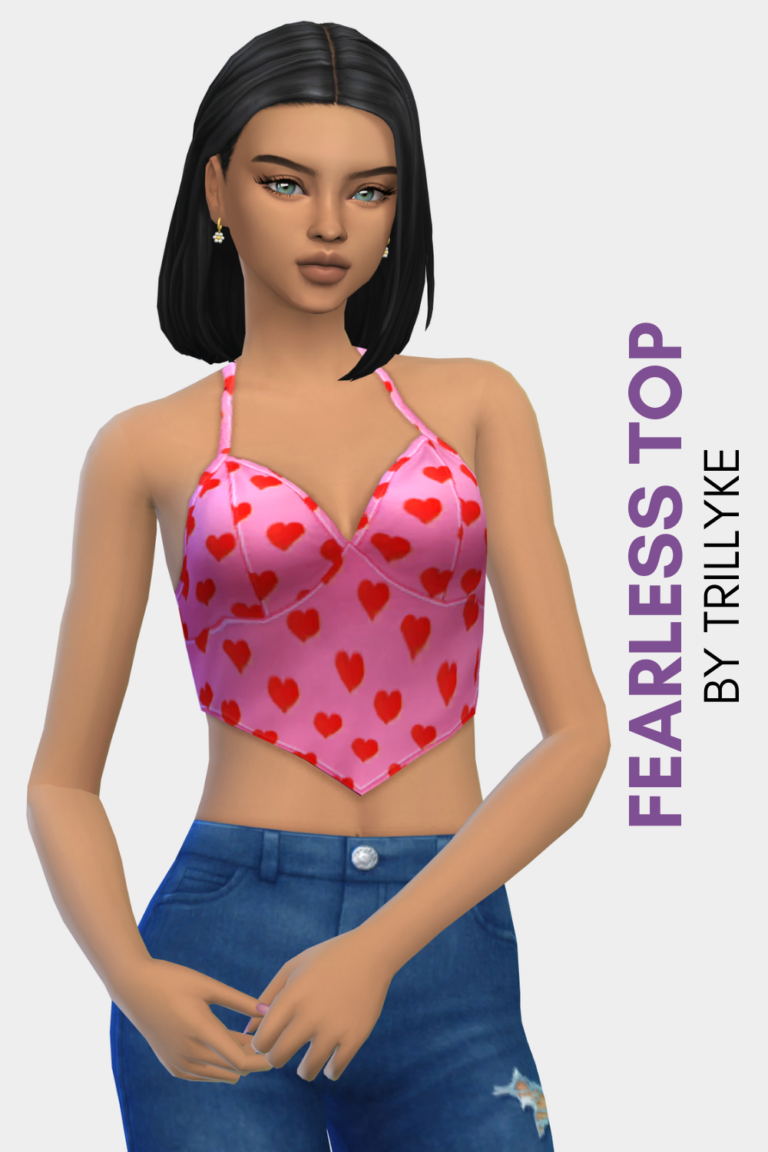 Check Out These Gorgeous Sims 4 CC Tank Tops - Ultimate Sims Guides