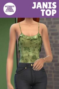 Check Out These Gorgeous Sims 4 CC Tank Tops - Ultimate Sims Guides