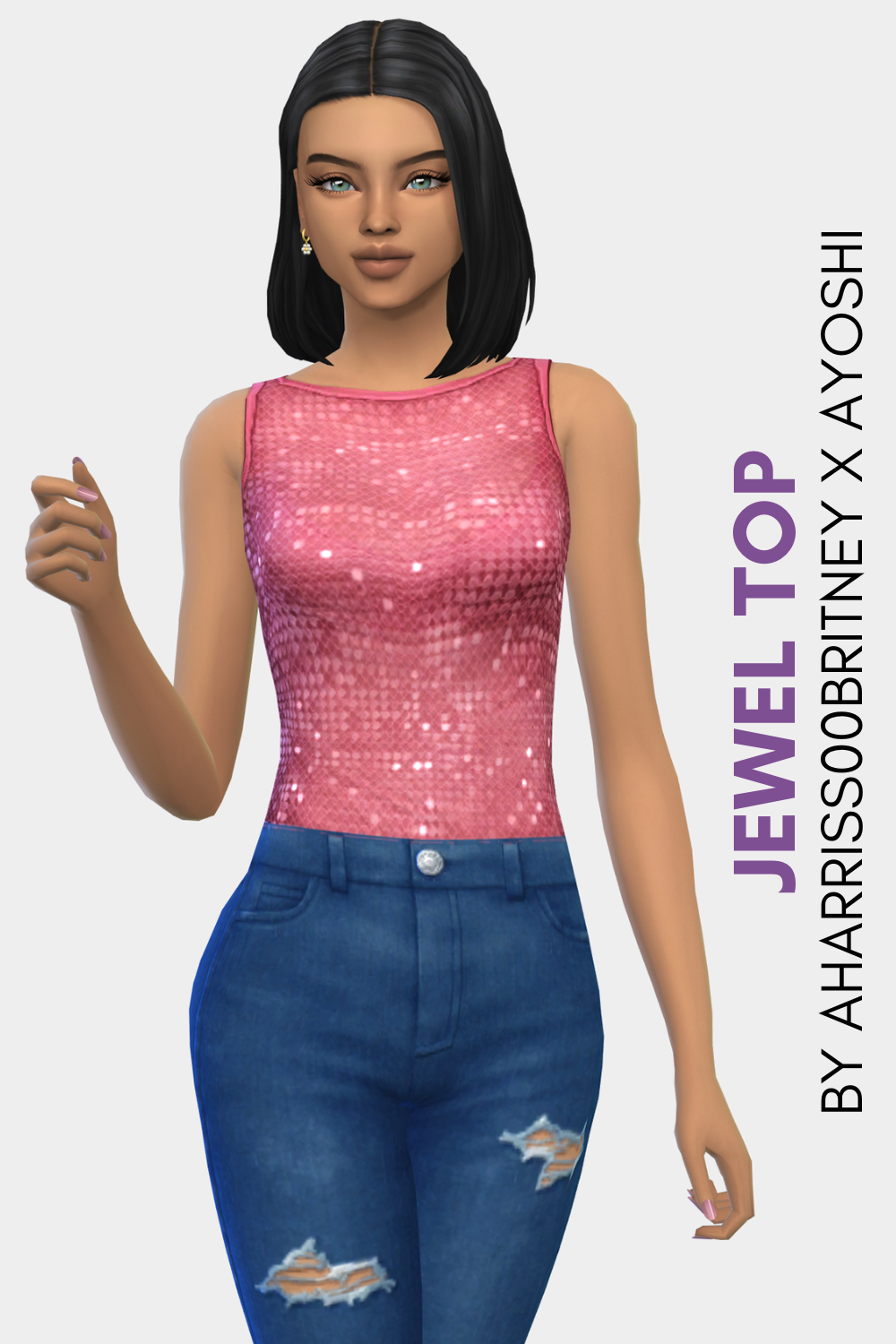 Check Out These Gorgeous Sims 4 CC Tank Tops - Ultimate Sims Guides