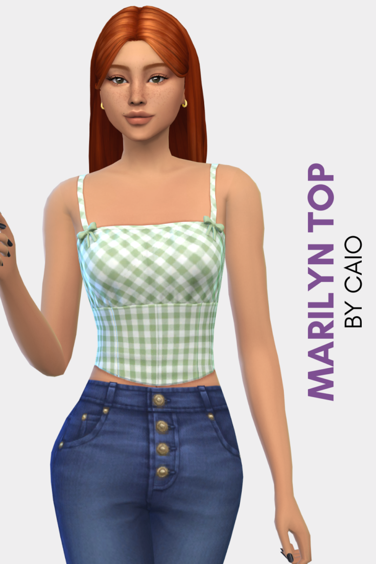 Check Out These Gorgeous Sims 4 CC Tank Tops - Ultimate Sims Guides
