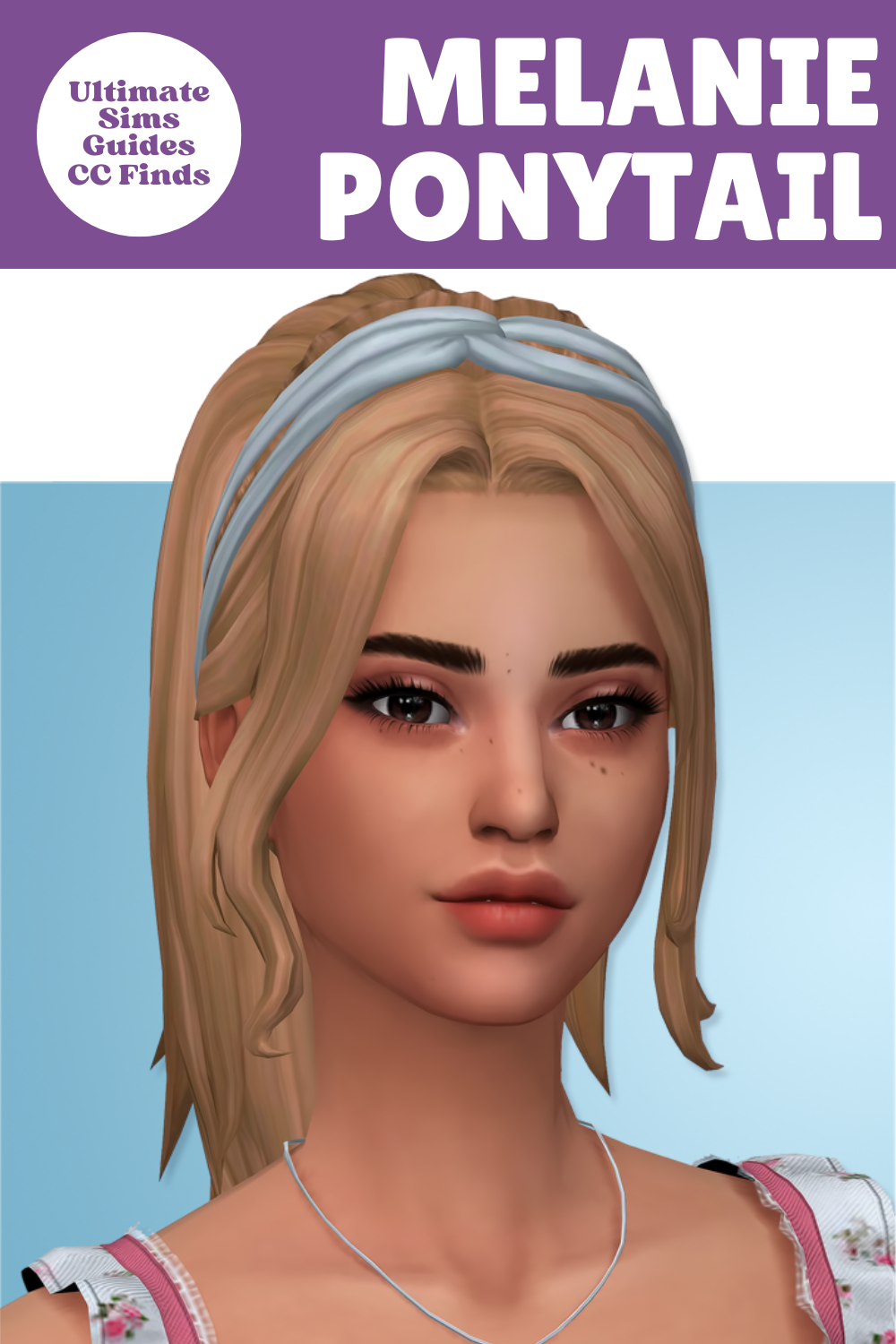 Here Are The Cutest Sims 4 CC Ponytail Hairs Out There - Ultimate Sims ...