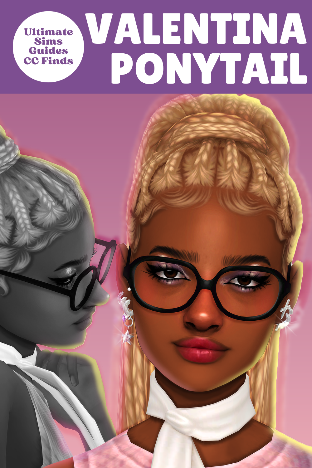 Here Are The Cutest Sims 4 CC Ponytail Hairs Out There - Ultimate Sims ...