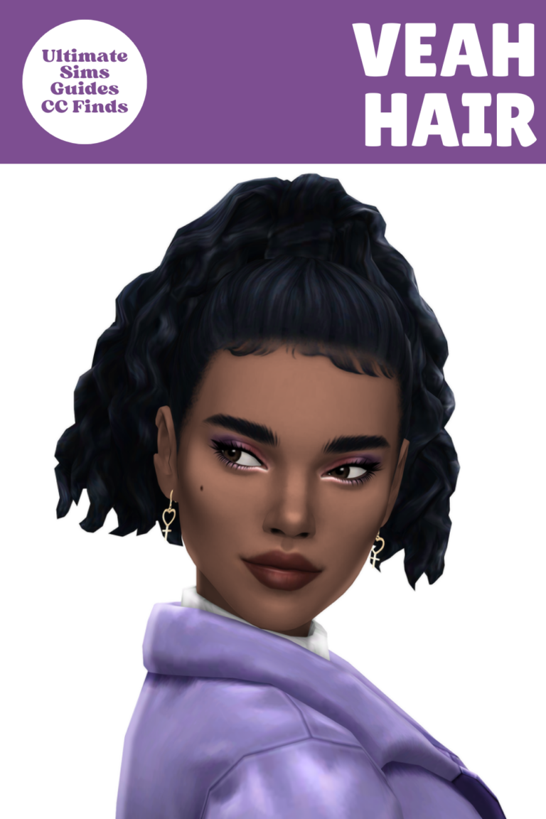 Here Are The Cutest Sims 4 CC Ponytail Hairs Out There - Ultimate Sims ...