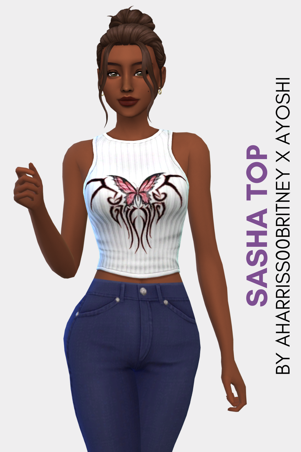 Check Out These Gorgeous Sims 4 CC Tank Tops - Ultimate Sims Guides