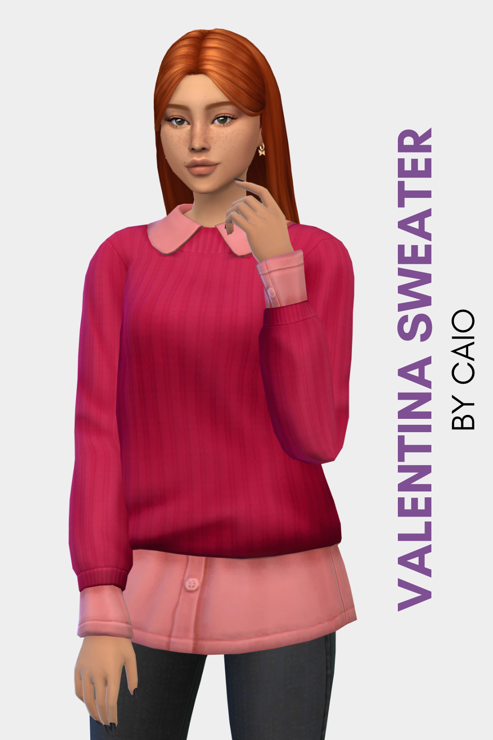 You Need These Gorgeous Sims 4 CC Layered Tops - Ultimate Sims Guides