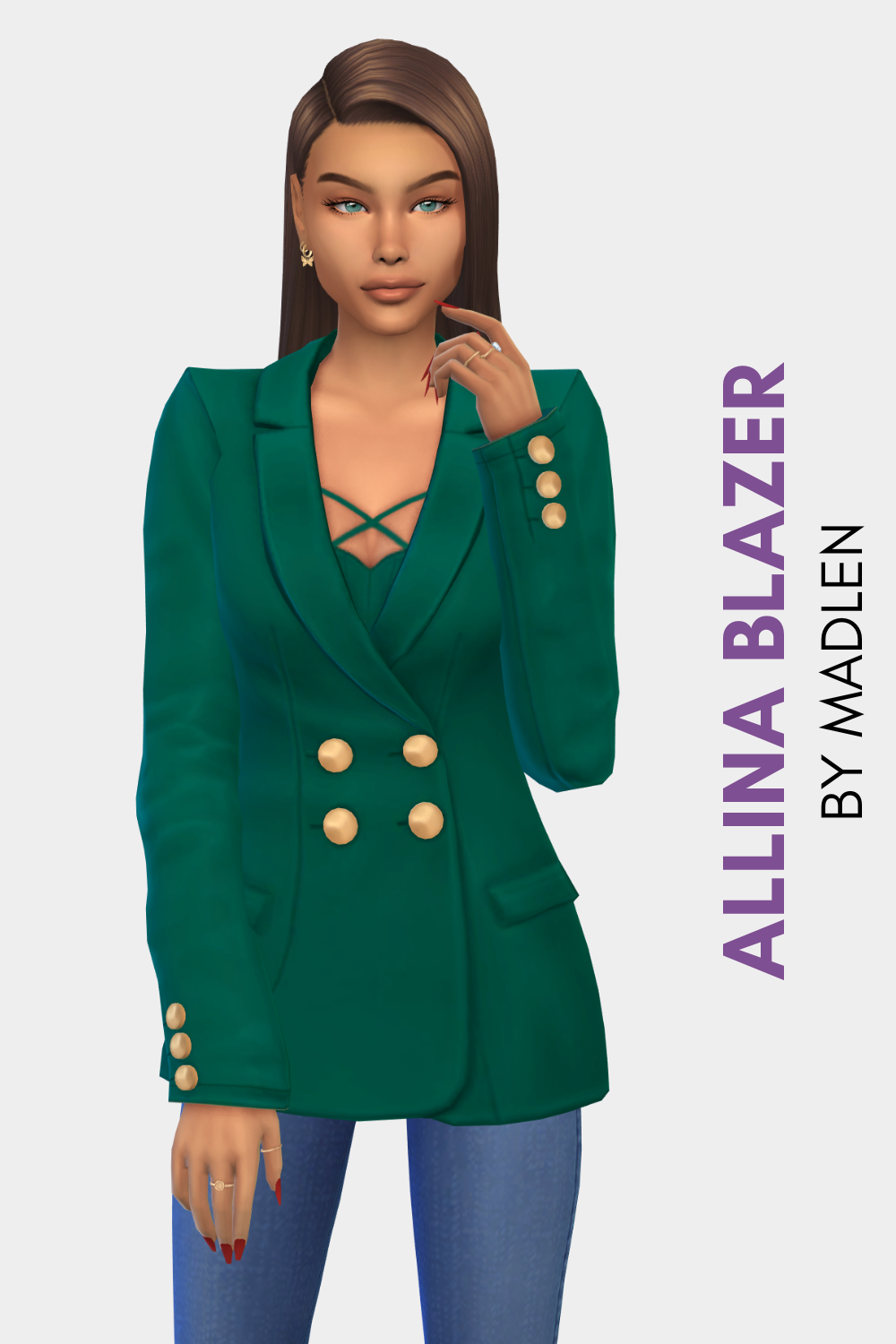 Here Are The Best Sims 4 CC Blazers For Your Sims To Wear - Ultimate ...