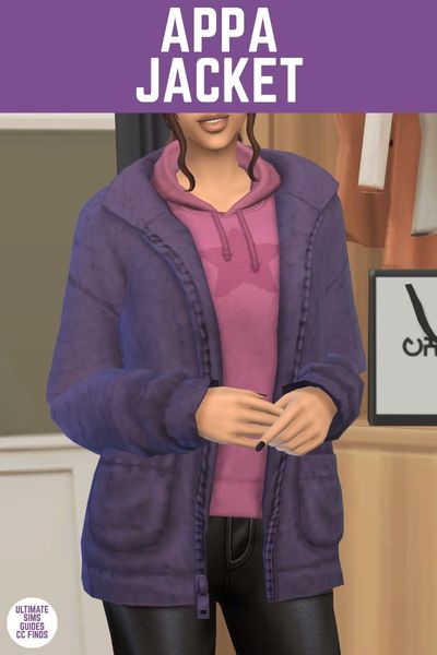 You Need to Check Out These Gorgeous Sims 4 CC Jackets - Ultimate Sims ...