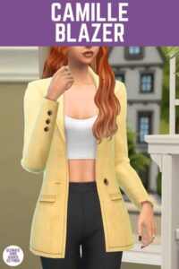 Here Are The Best Sims 4 CC Blazers For Your Sims To Wear - Ultimate ...