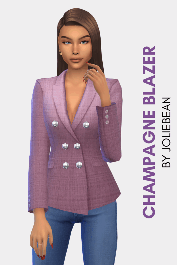 Here Are The Best Sims 4 CC Blazers For Your Sims To Wear - Ultimate ...