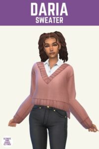You Need These Gorgeous Sims 4 CC Layered Tops - Ultimate Sims Guides