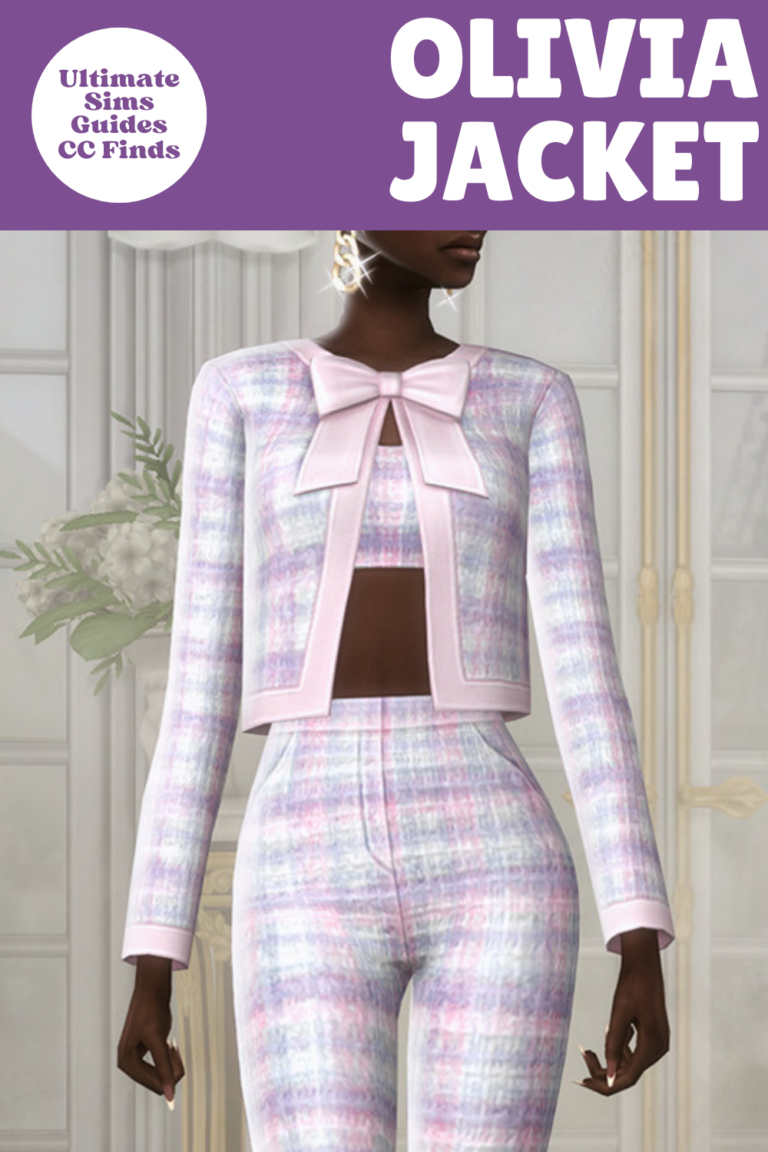You Need to Check Out These Gorgeous Sims 4 CC Jackets – Ultimate Sims ...