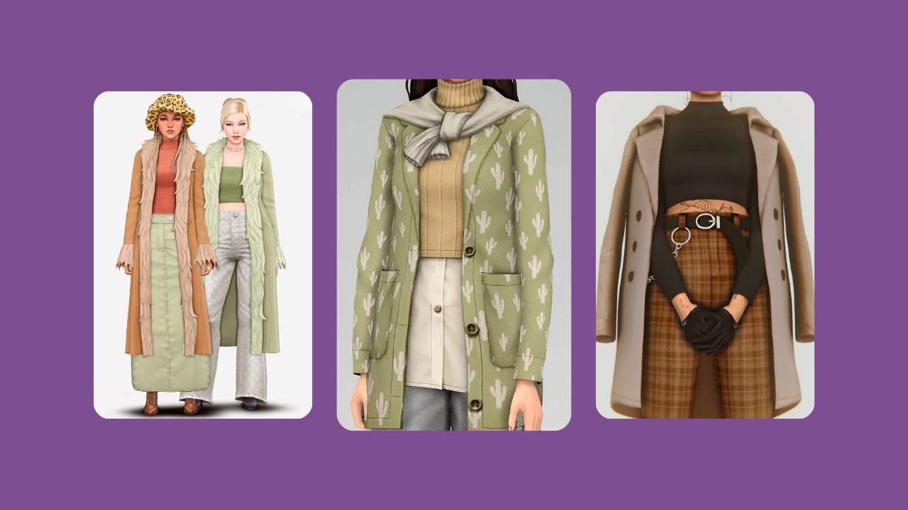 You Need to Check Out These Gorgeous Sims 4 CC Jackets - Ultimate Sims ...