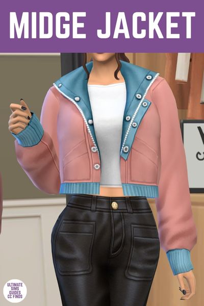 You Need to Check Out These Gorgeous Sims 4 CC Jackets - Ultimate Sims ...