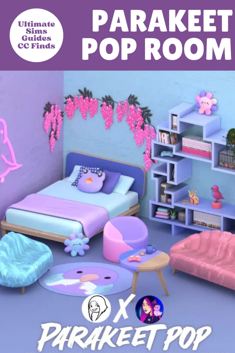 The Best Sims 4 Teen Bedroom CC You Need To See - Ultimate Sims Guides
