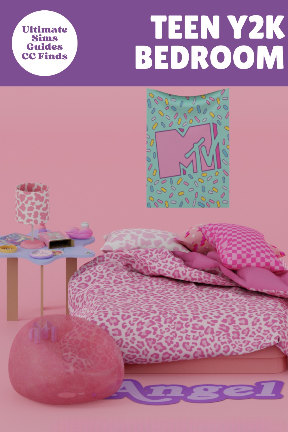 The Best Sims 4 Teen Bedroom CC You Need To See - Ultimate Sims Guides