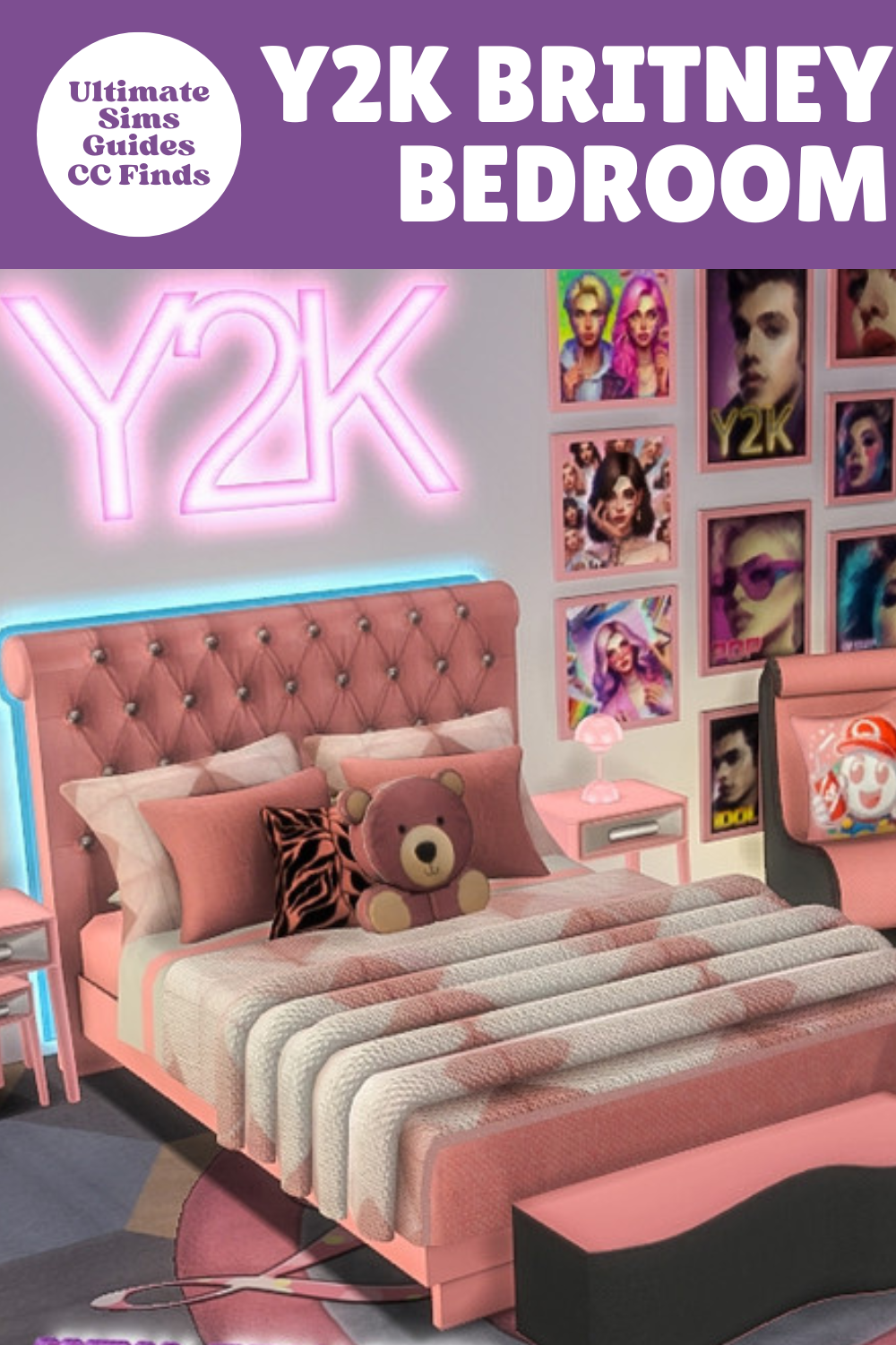 The Best Sims 4 Teen Bedroom CC You Need To See - Ultimate Sims Guides