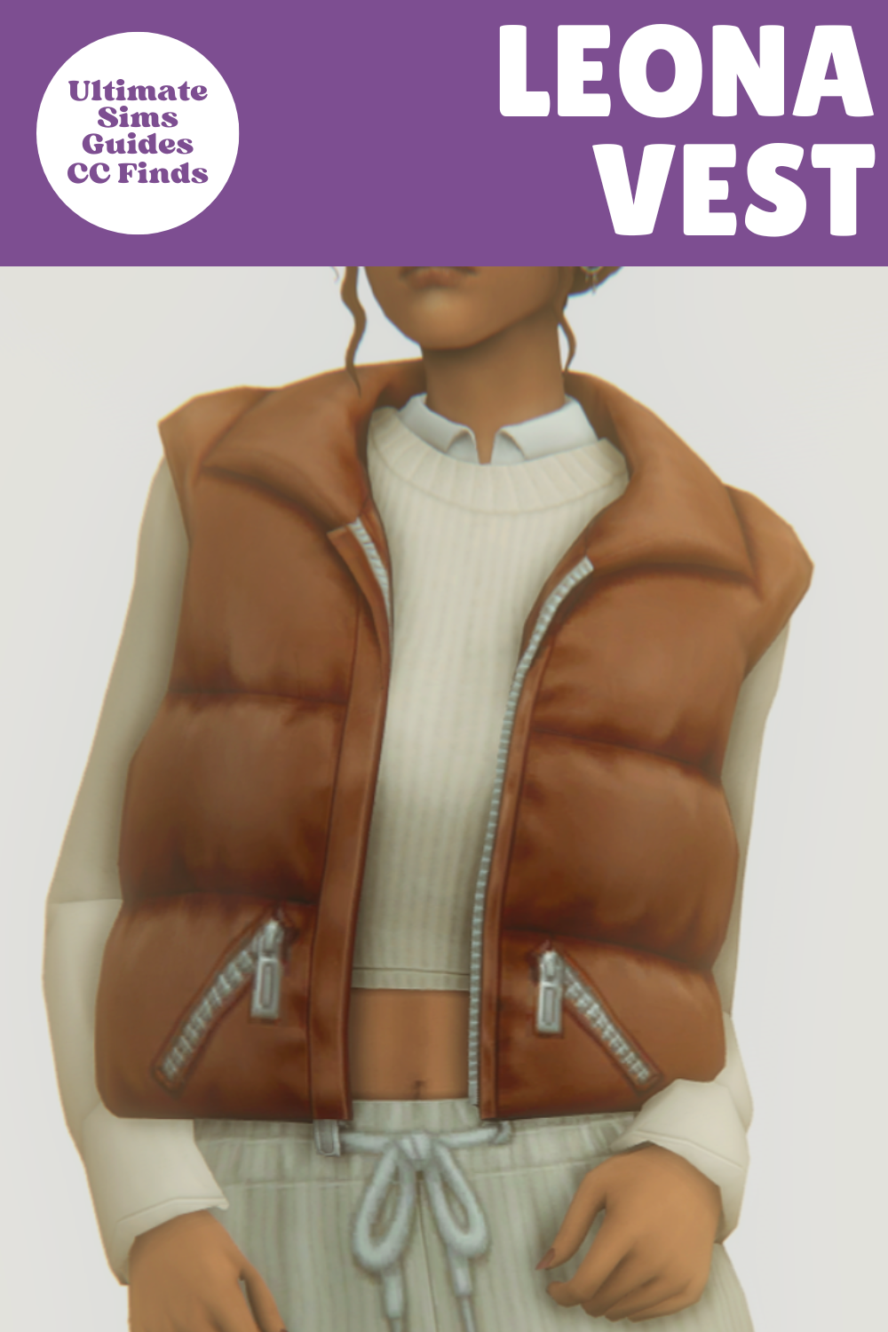 These Are The Cutest Sims 4 CC Vests Out There – Ultimate Sims Guides