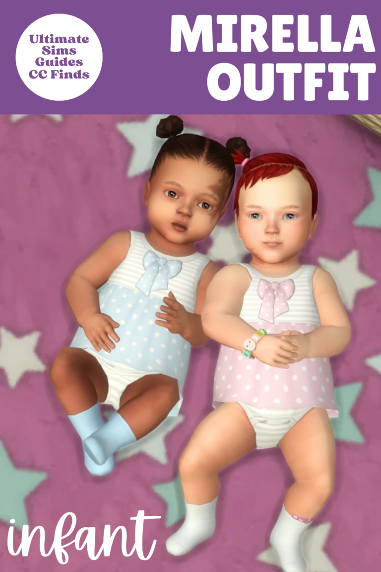 You Need These Adorable Sims 4 CC Infant Outfits - Ultimate Sims Guides