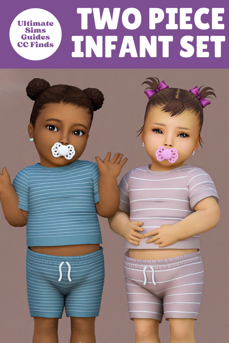 You Need These Adorable Sims 4 CC Infant Outfits - Ultimate Sims Guides