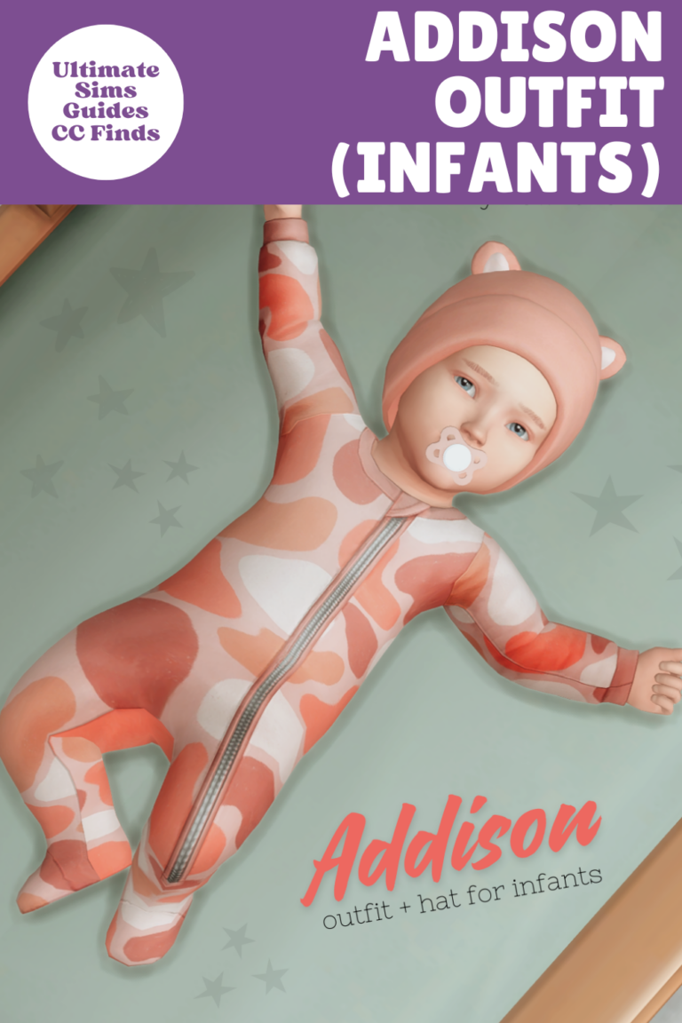 You Need These Adorable Sims 4 CC Infant Outfits - Ultimate Sims Guides