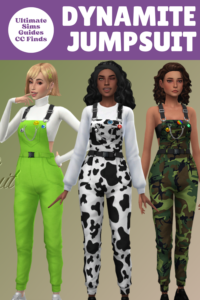 Check Out These Fun Sims 4 CC Jumpsuits & Rompers - Ultimate Sims Guides