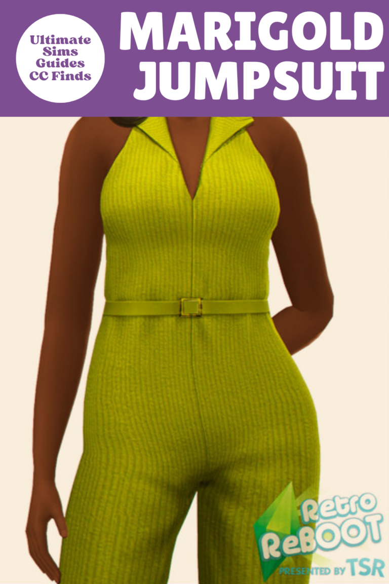 Check Out These Fun Sims 4 CC Jumpsuits & Rompers - Ultimate Sims Guides
