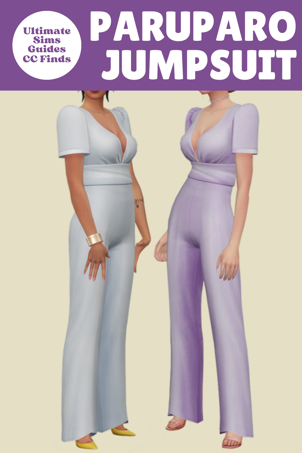 Check Out These Fun Sims 4 CC Jumpsuits & Rompers - Ultimate Sims Guides