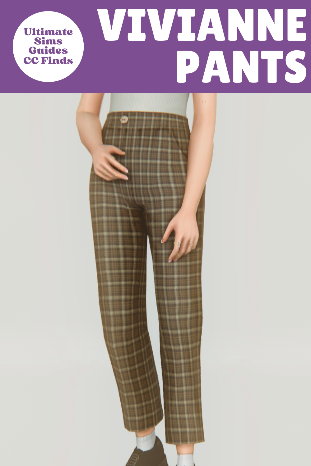 You Need These Sims 4 Plaid CC Pieces In Your Mods Folder - Ultimate ...