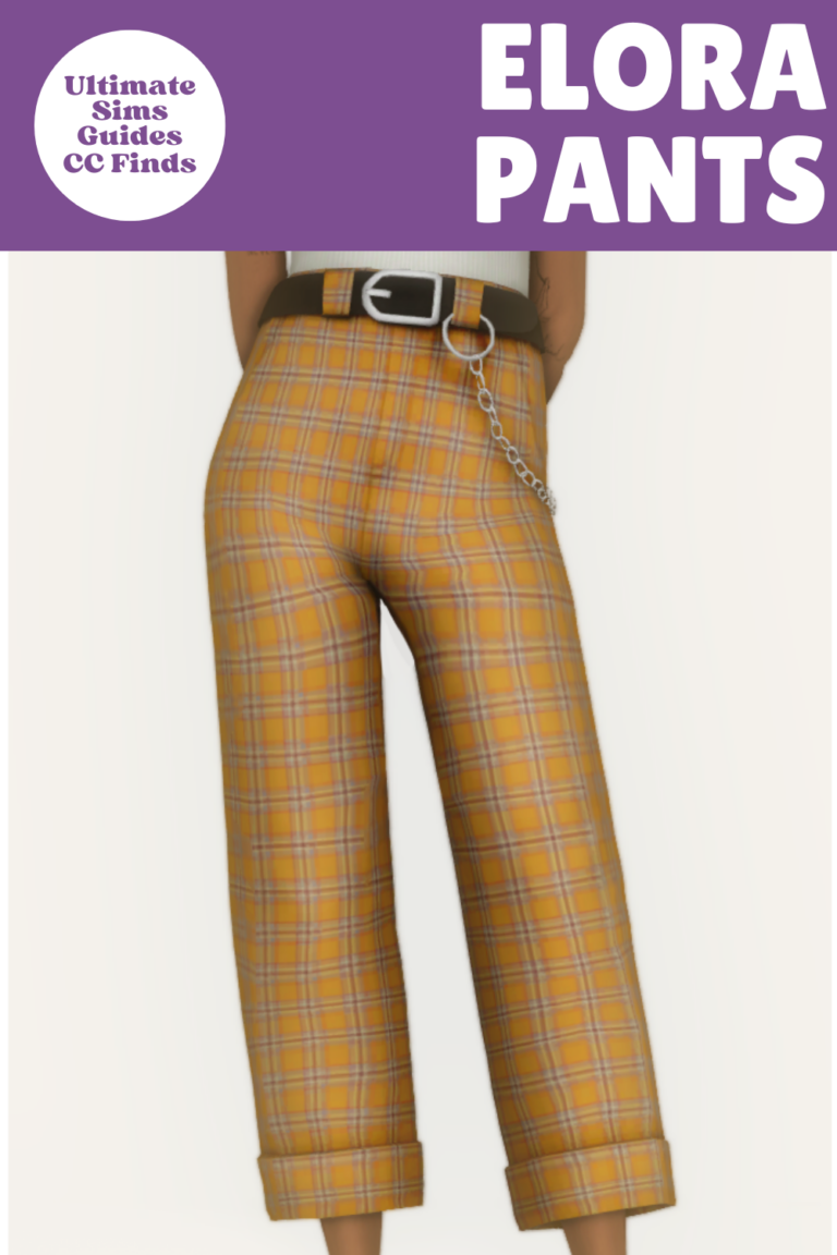 You Need These Sims 4 Plaid CC Pieces In Your Mods Folder - Ultimate ...