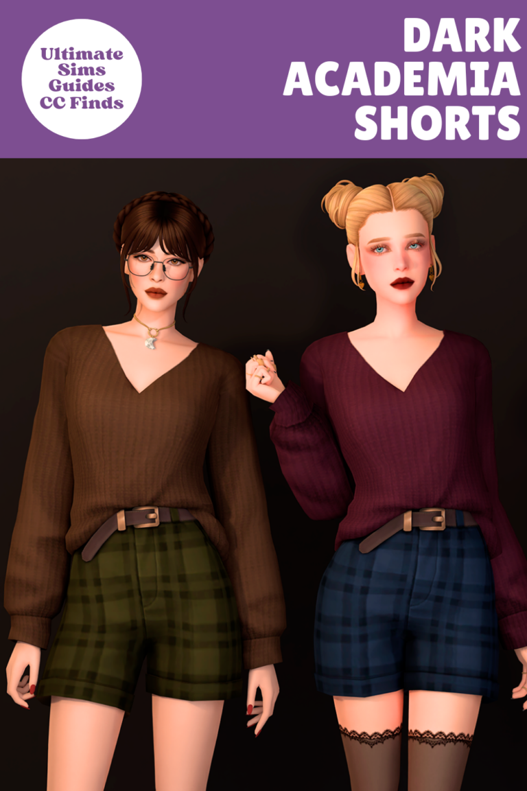 You Need These Sims 4 Plaid CC Pieces In Your Mods Folder - Ultimate ...