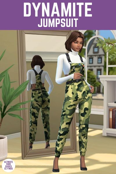 Check Out These Fun Sims 4 CC Jumpsuits & Rompers - Ultimate Sims Guides