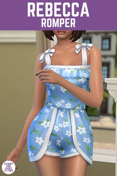 Check Out These Fun Sims 4 CC Jumpsuits & Rompers - Ultimate Sims Guides