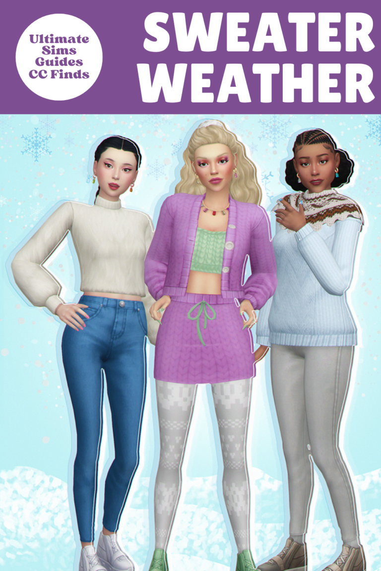 You Need These Adorable Pieces of Sims 4 Winter CC - Ultimate Sims Guides