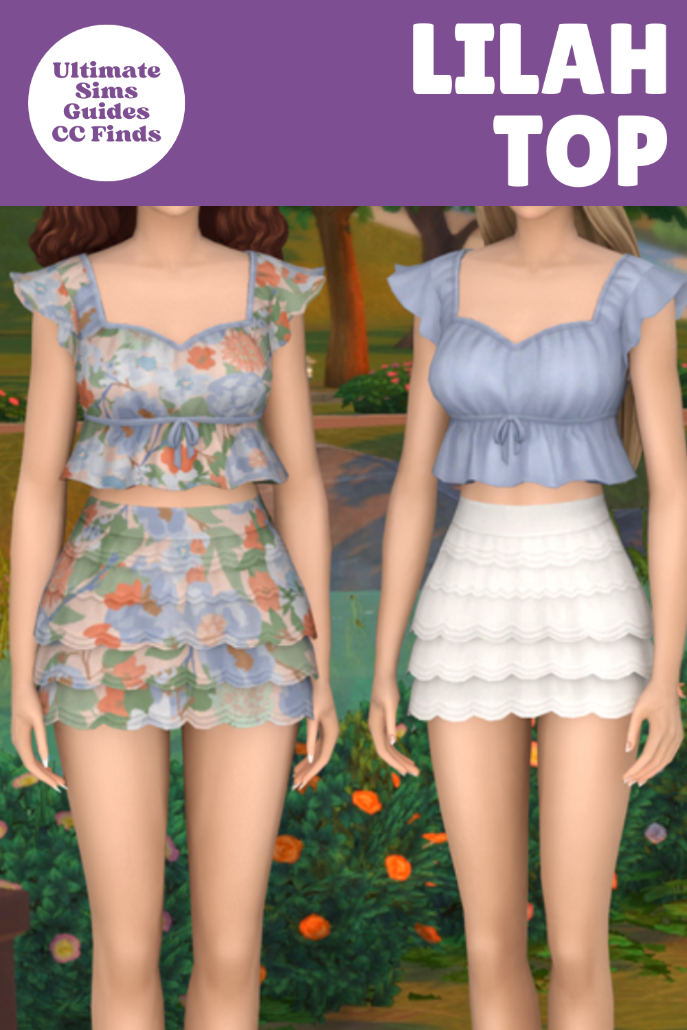 25+ Pieces of Gorgeous Sims 4 Floral CC - Ultimate Sims Guides